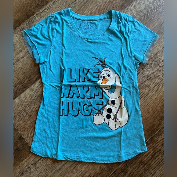 Disney | Tops | Juniors Disney Frozen Olaf Shirt | Poshmark